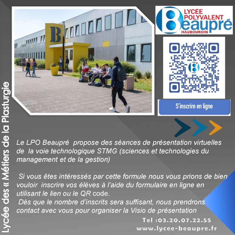 Le Lycée - Site officiel du lycée Beaupré, Haubourdin (59)